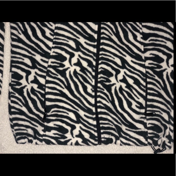 Columbia | Jackets & Coats | Zebra Print Columbia Fleece Jacket | Poshmark